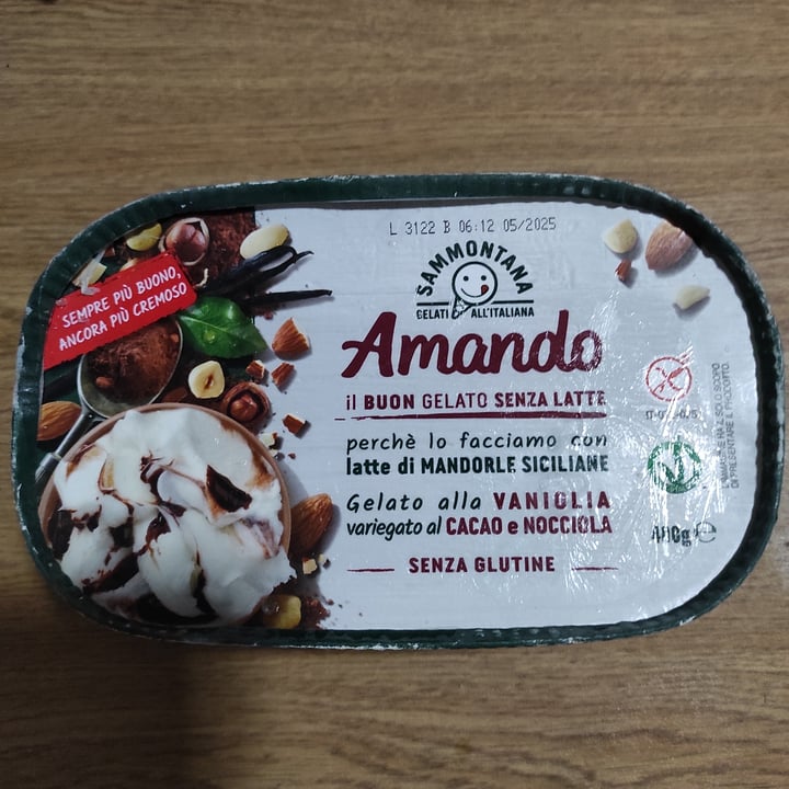 Sammontana Amando gelato alla vaniglia variegato al cacao e nocciola Review | abillion