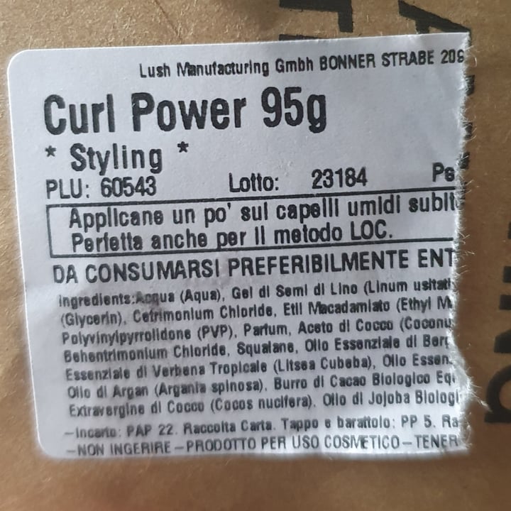 Lush curl power Review | abillion