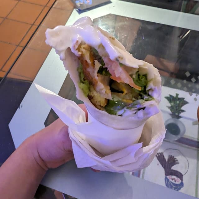 Falafel Wrap at Vegan Falafel Penang - Review by @stevenneoh | abillion
