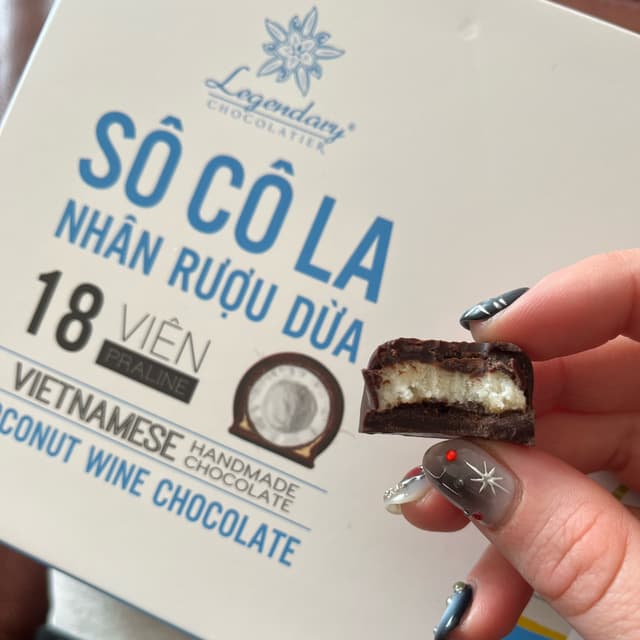 Coconut Wine Chocolate at Legendary chocolatier - Review by ...