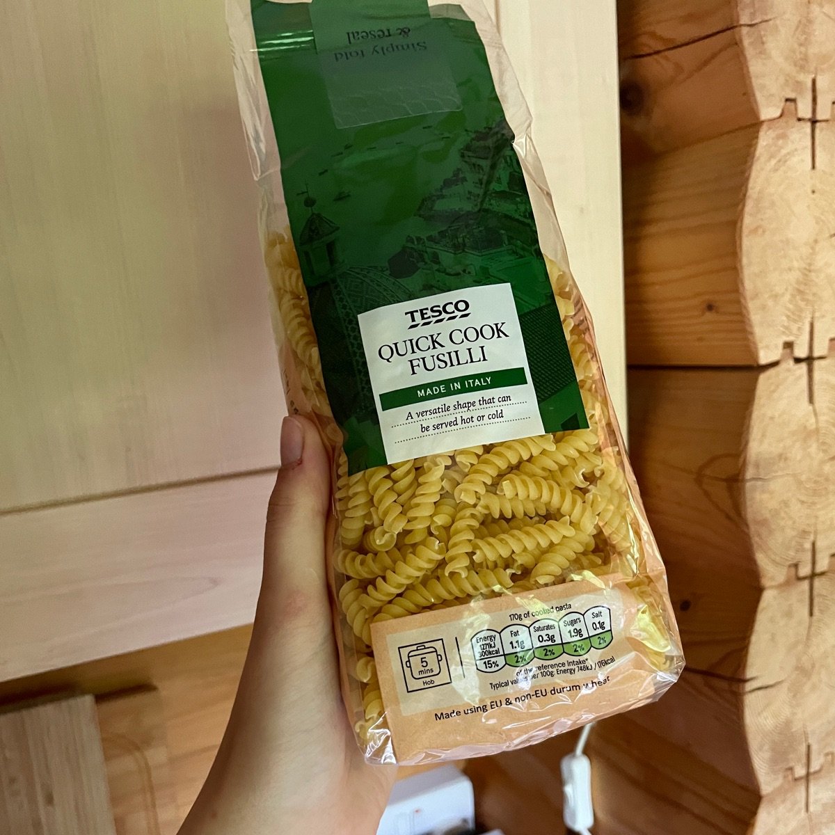 Quick Cook Fusilli from Tesco - Vegan Product Reviews & Ratings | abillion