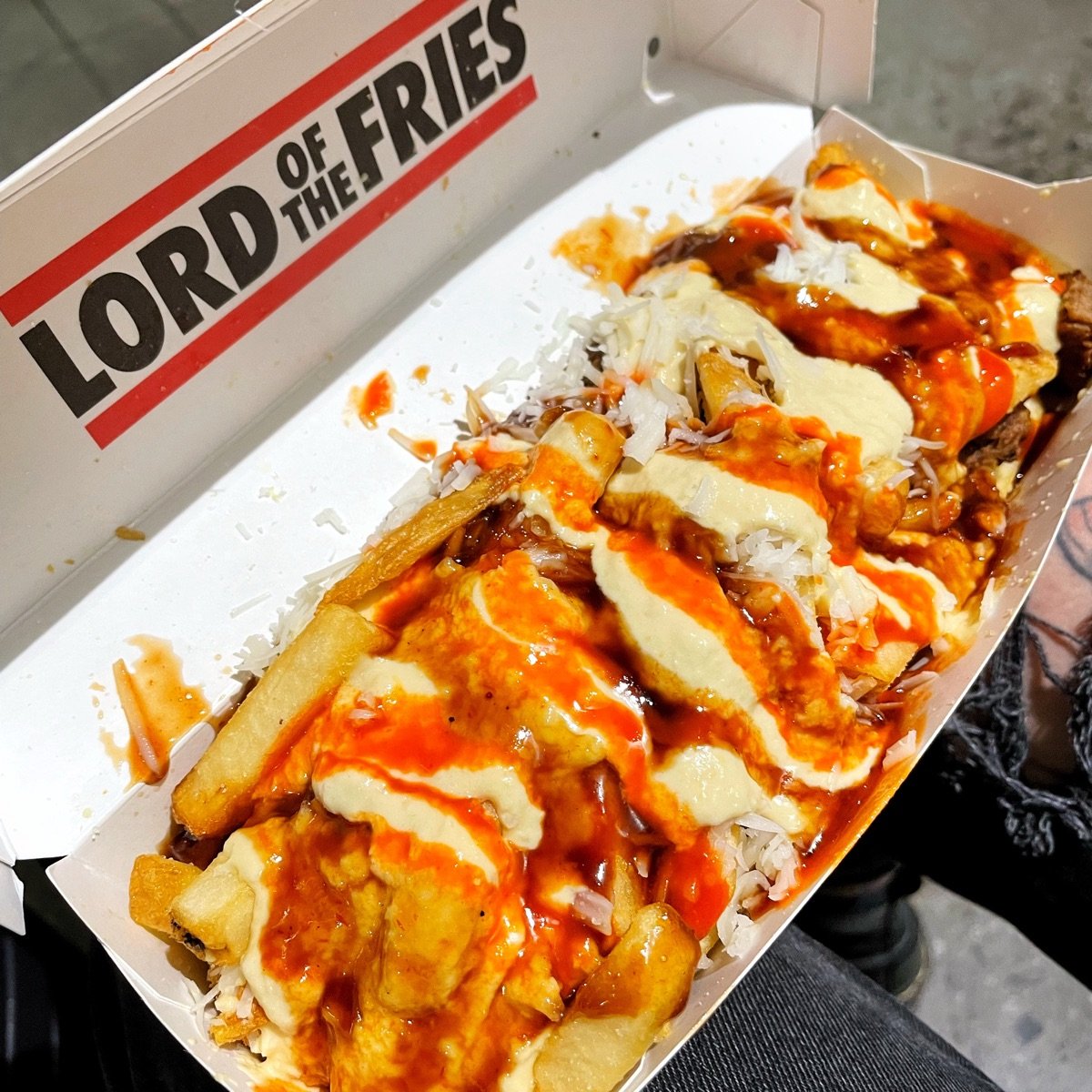 Lord of the Fries - Sourthern Cross Station Upstairs, Bourke St ...