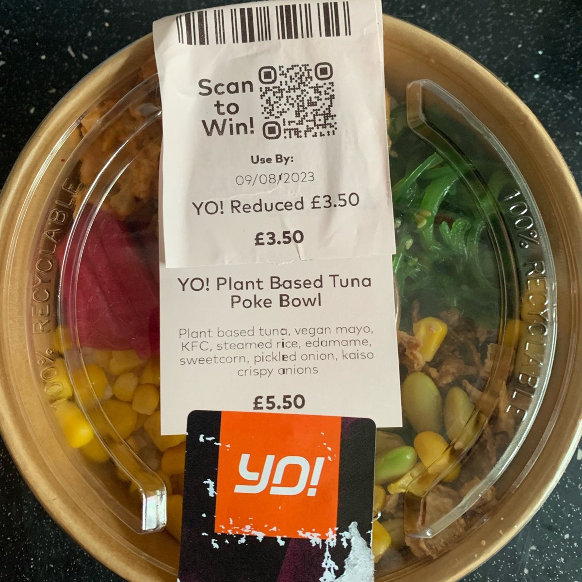 YO! Plant Based Tuna Poke Bowl from Yo! - Vegan Product Reviews ...