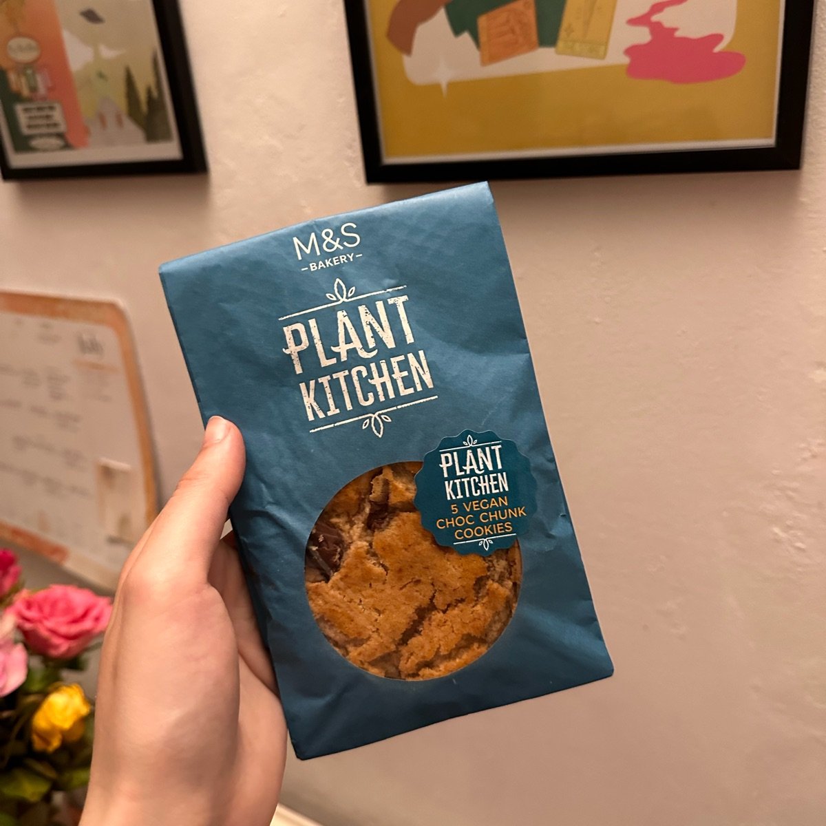 Plant Kitchen (M&S) Vegan Choc Chunk Cookies Reviews | abillion