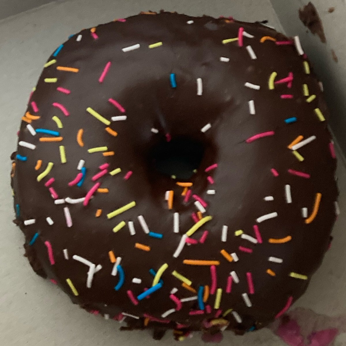 Chocolate Glazed With Sprinkles Donut at Grumpy & Runt | Little Deli ...