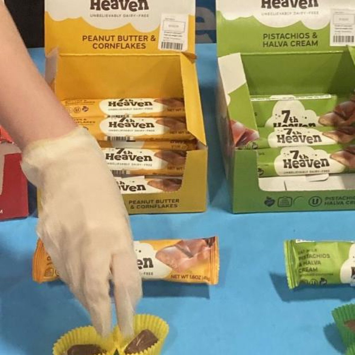 Dairy-Free Peanut Butter Cornflakes Bar from 7th Heaven - Vegan Product ...