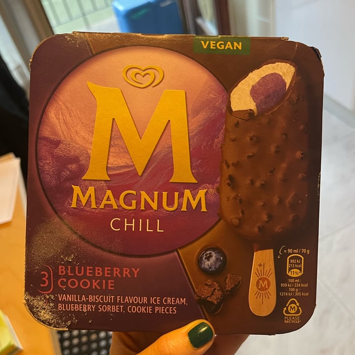 Magnum Chill Blueberry Cookie Review | abillion