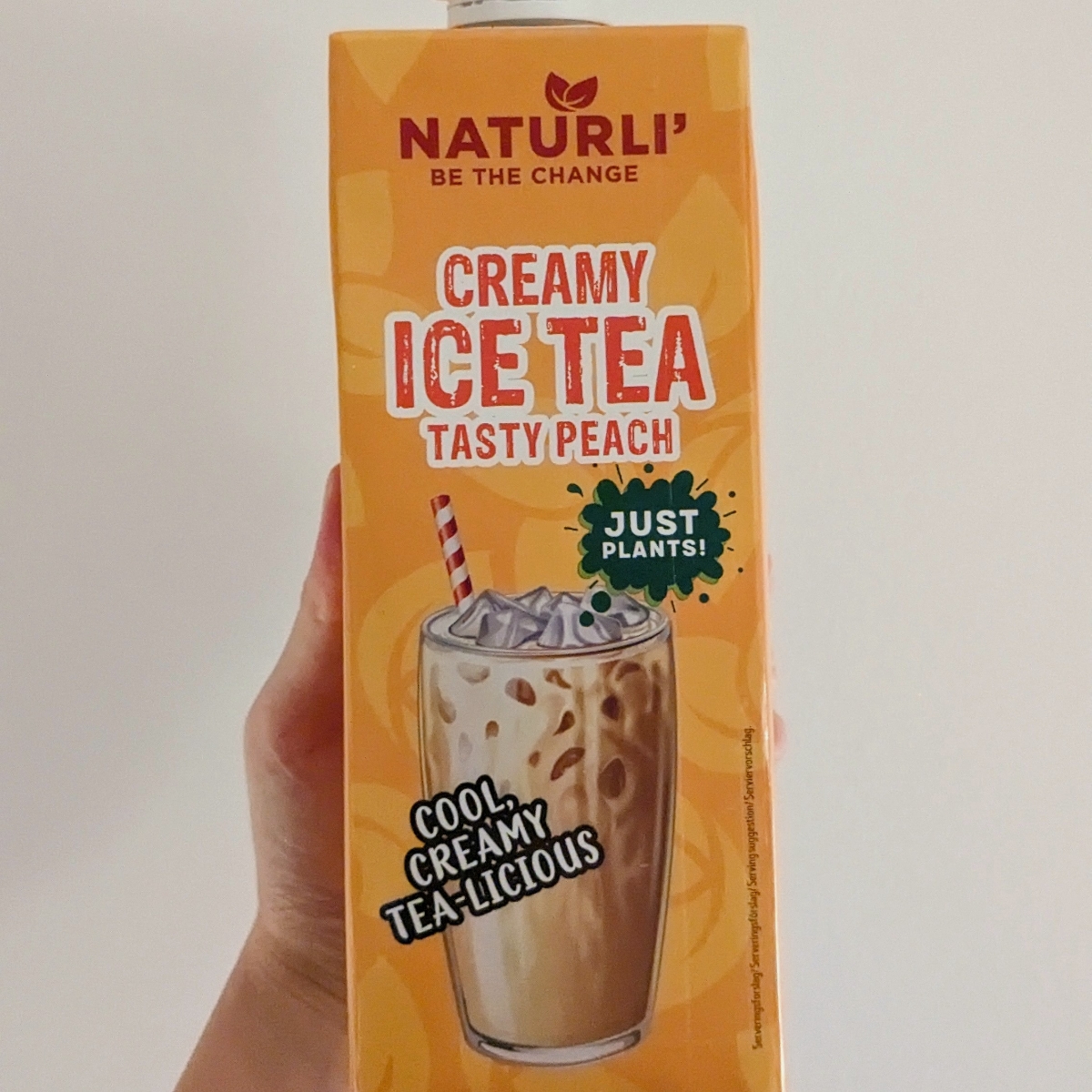 Naturli' Creamy Ice Tea Tasty Peach Reviews | abillion