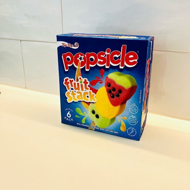 Tip Top Ice Cream Popsicle Fruit Stack Review | abillion