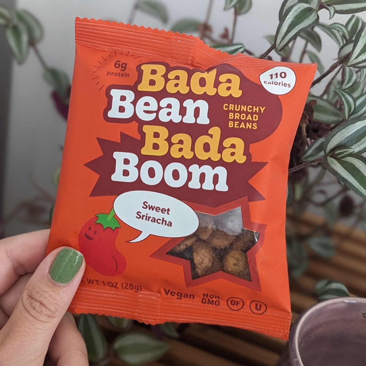 Bada Bean Snacks Sweet Sriracha (Crunchy Broad Beans) Reviews | abillion