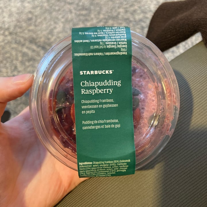 Starbucks Chiapudding Raspberry Review | abillion