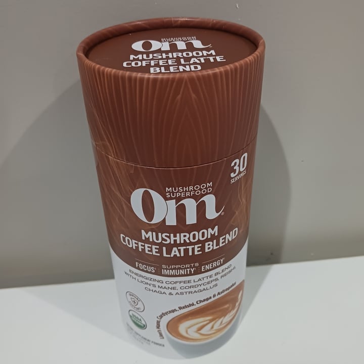 Om Mushroom Coffee Latte Blend Review | abillion