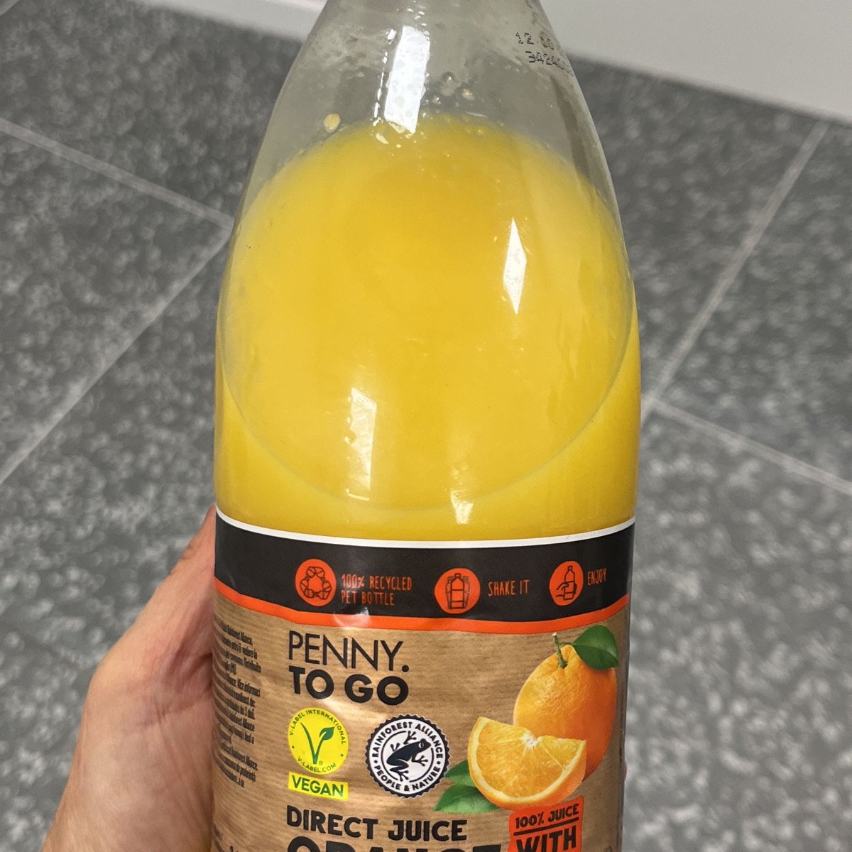 orange juice from Penny to go - Vegan Product Reviews & Ratings | abillion