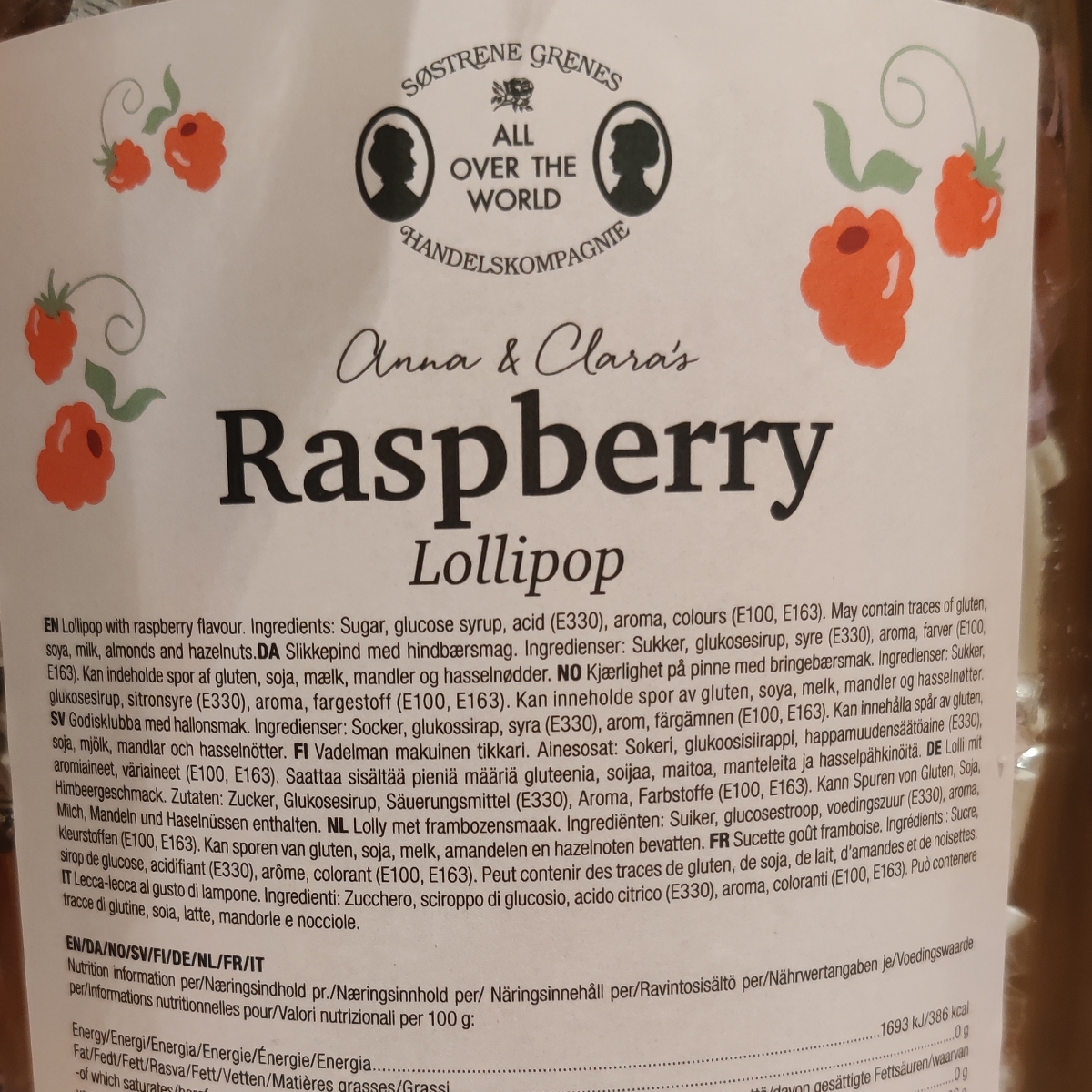 raspberry lollipop from Søstrene grene - Vegan Product Reviews ...