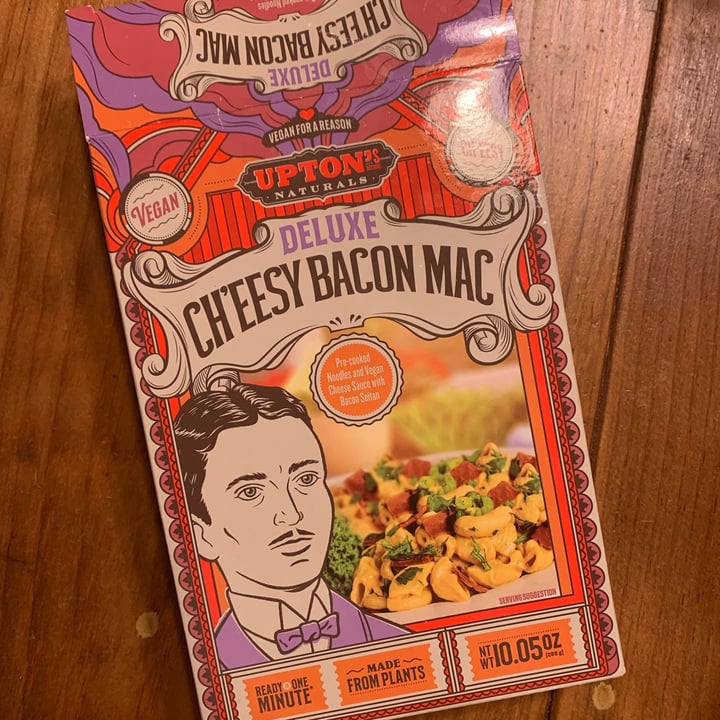 Upton's Naturals Deluxe Ch’eesy BACON MAC Review | abillion