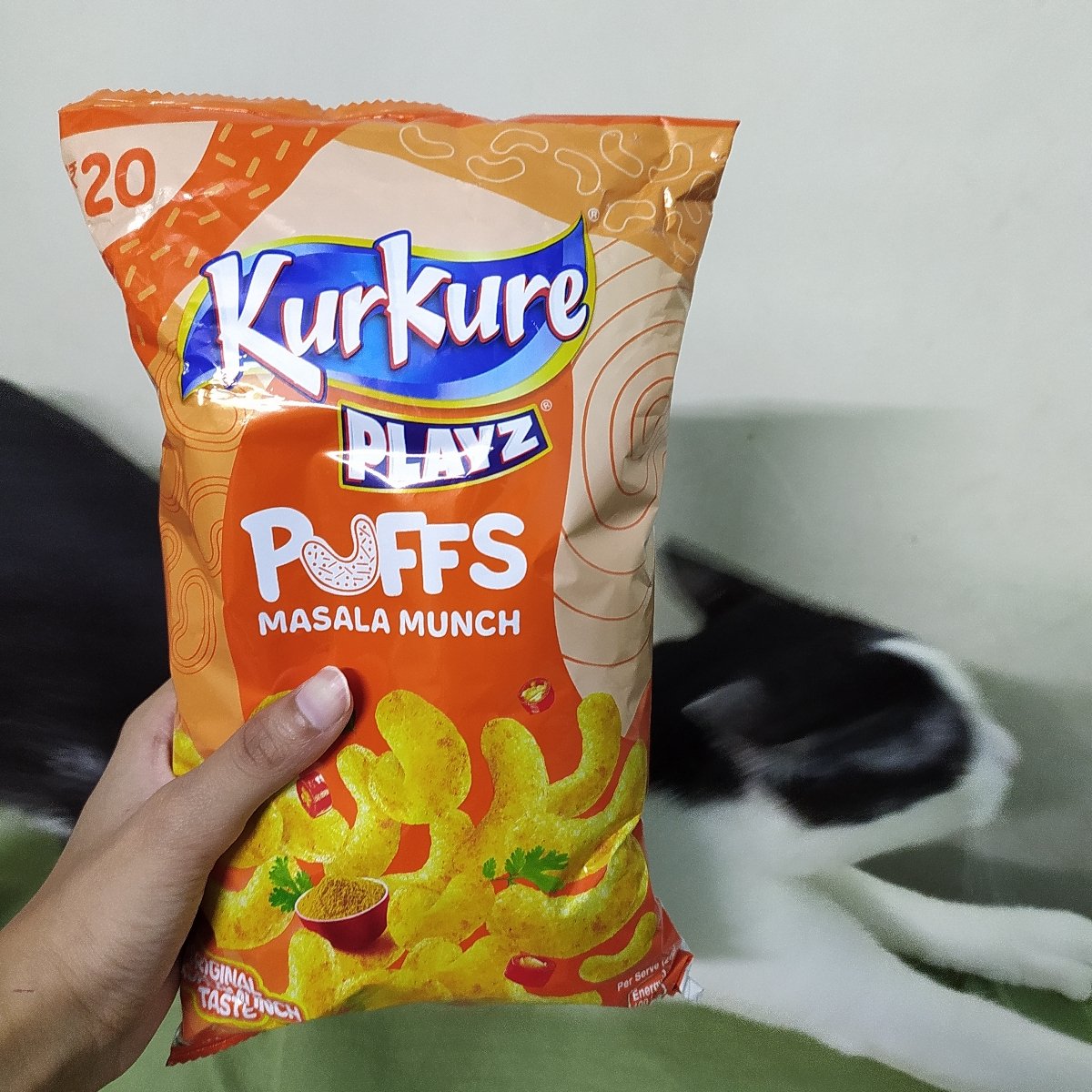 Puffs Masala Munch from Kurkure - Vegan Product Reviews & Ratings ...