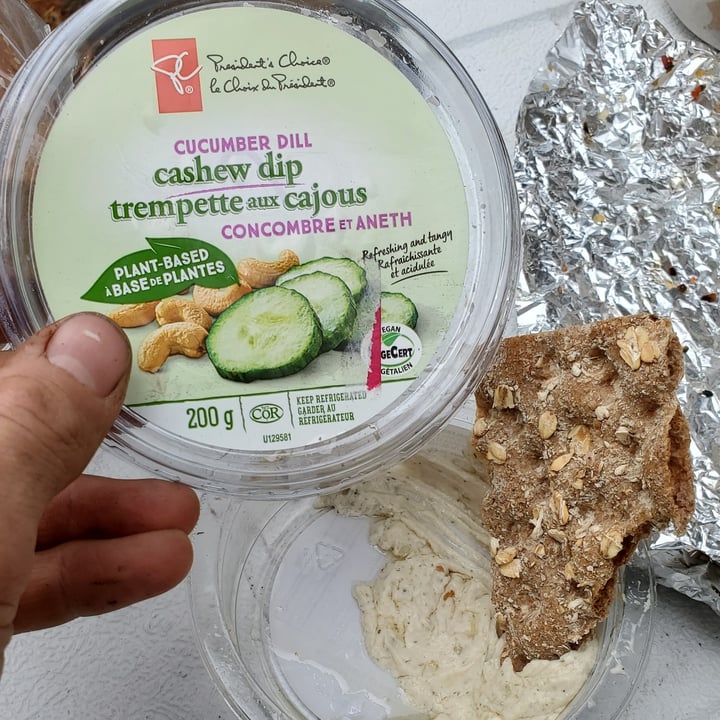 President's Choice Cucumber Dill Cashew Dip Review | abillion