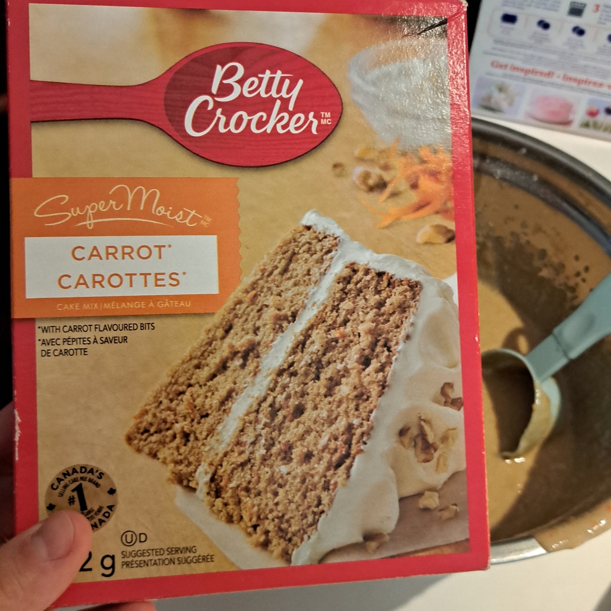 Super Moist Carrot Cake Mix From Betty Crocker Vegan Product Reviews