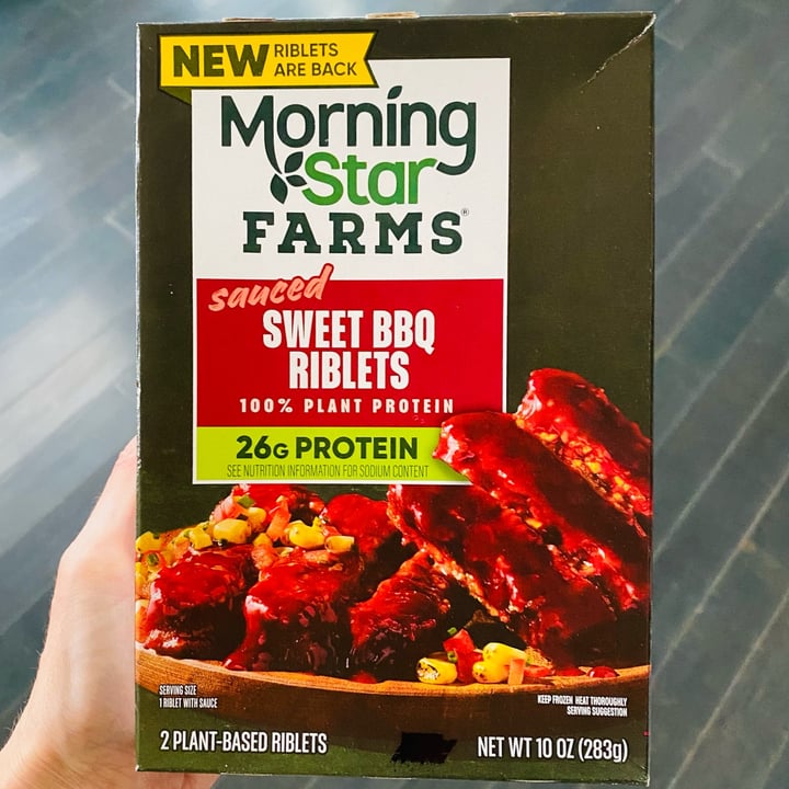 MorningStar Farms Sweet BBQ Riblets Review | abillion