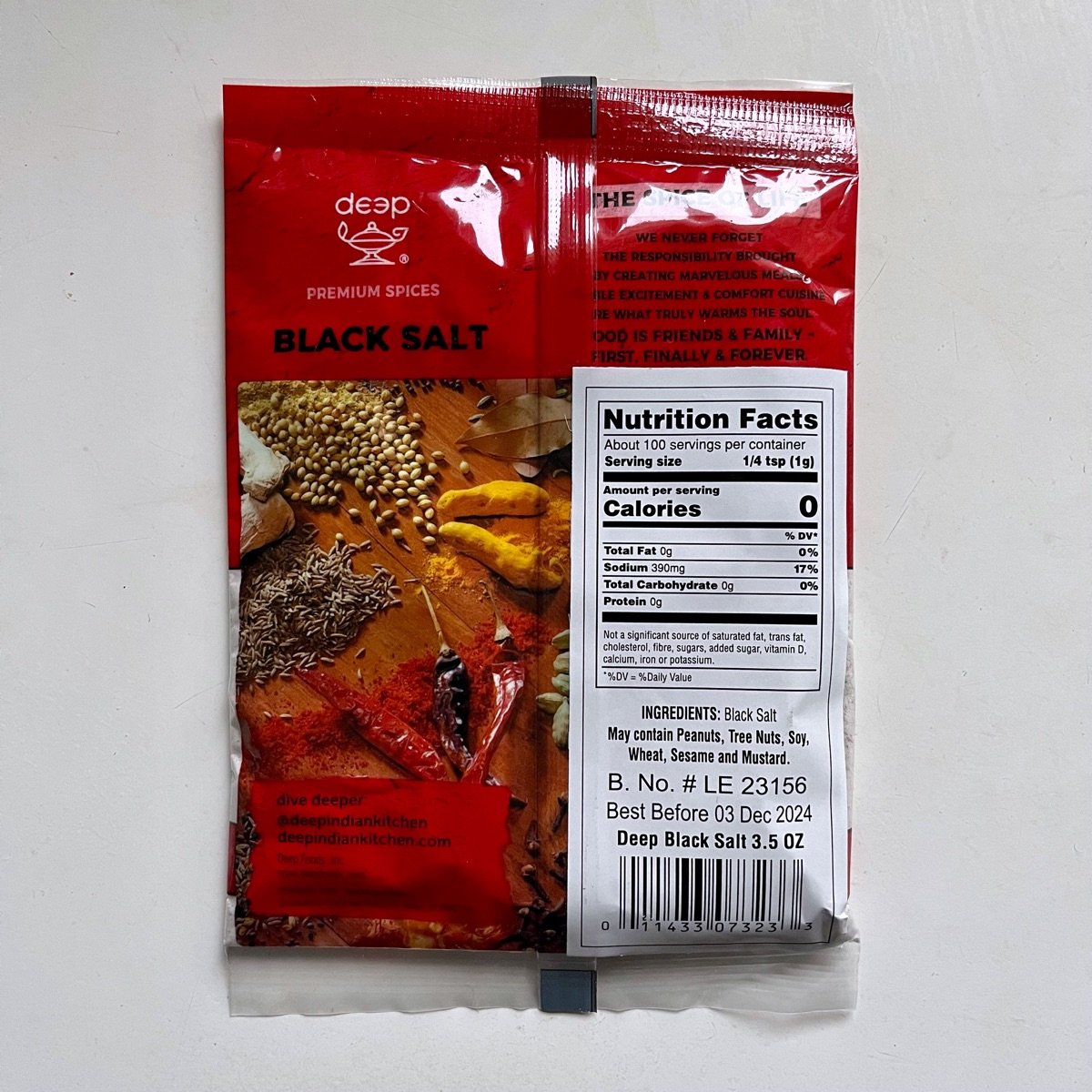 Black Salt from Deep Foods - Vegan Product Reviews & Ratings | abillion