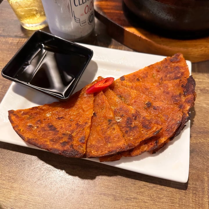 Daehwa Vegetarian Queenstown, Singapore Kimchi Jeon Review | abillion