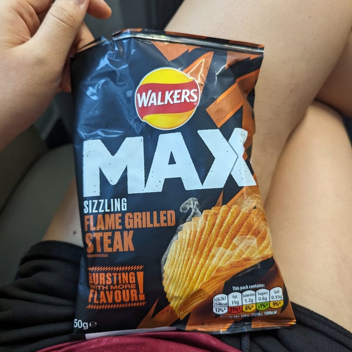 Walkers Max Sizzling Flame Grilled Steak Review | abillion