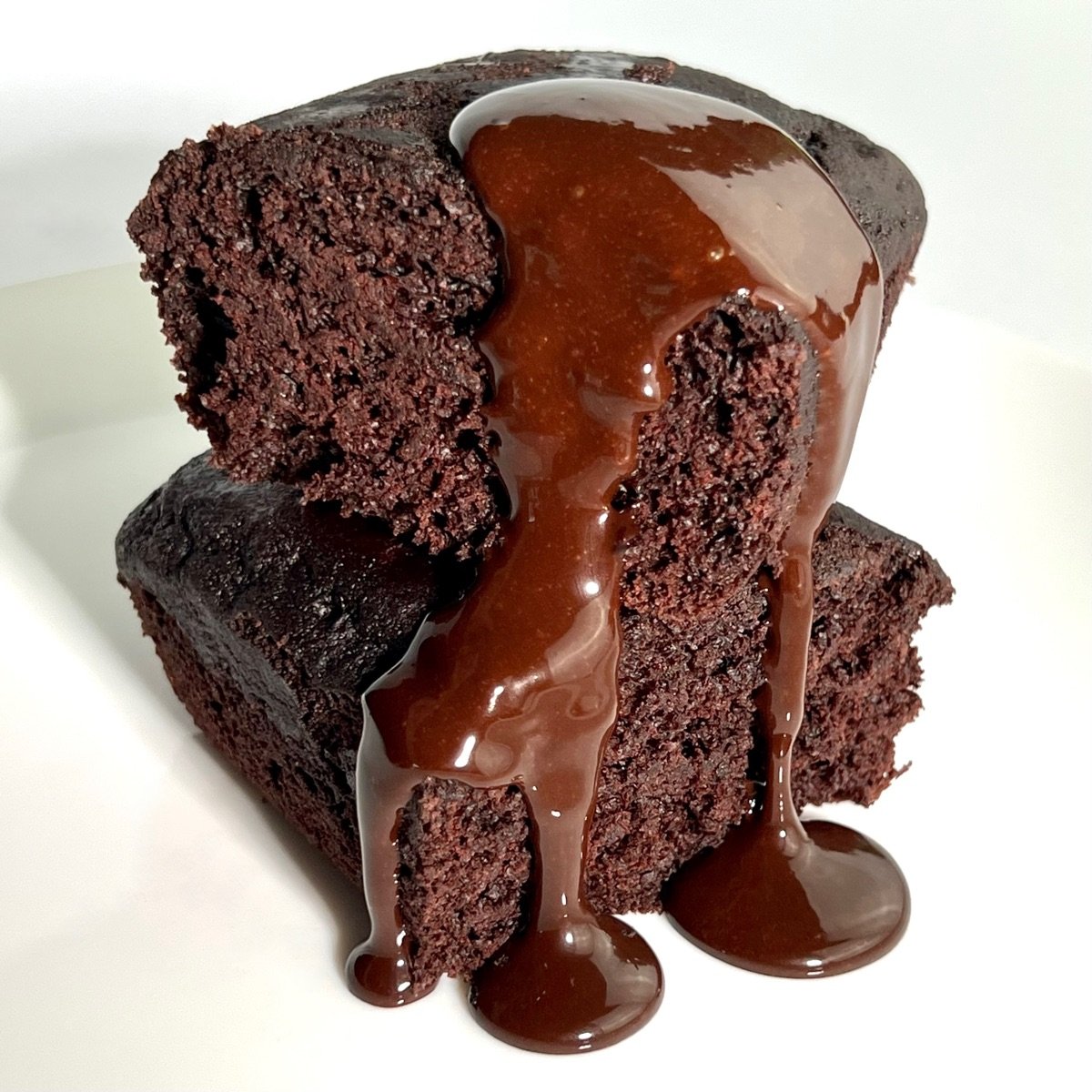 Chocolate Cake to Live For with a side of Ultimate Chocolate Sauce from ...