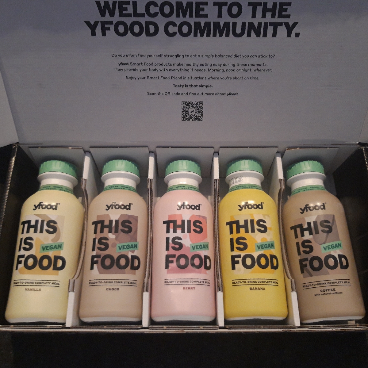 This Is Food discovery pack from Yfood - Vegan Product Reviews ...