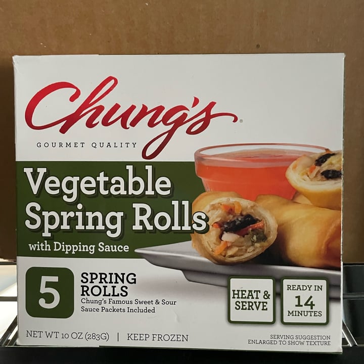 Chung's Vegetable Spring Rolls Review | abillion