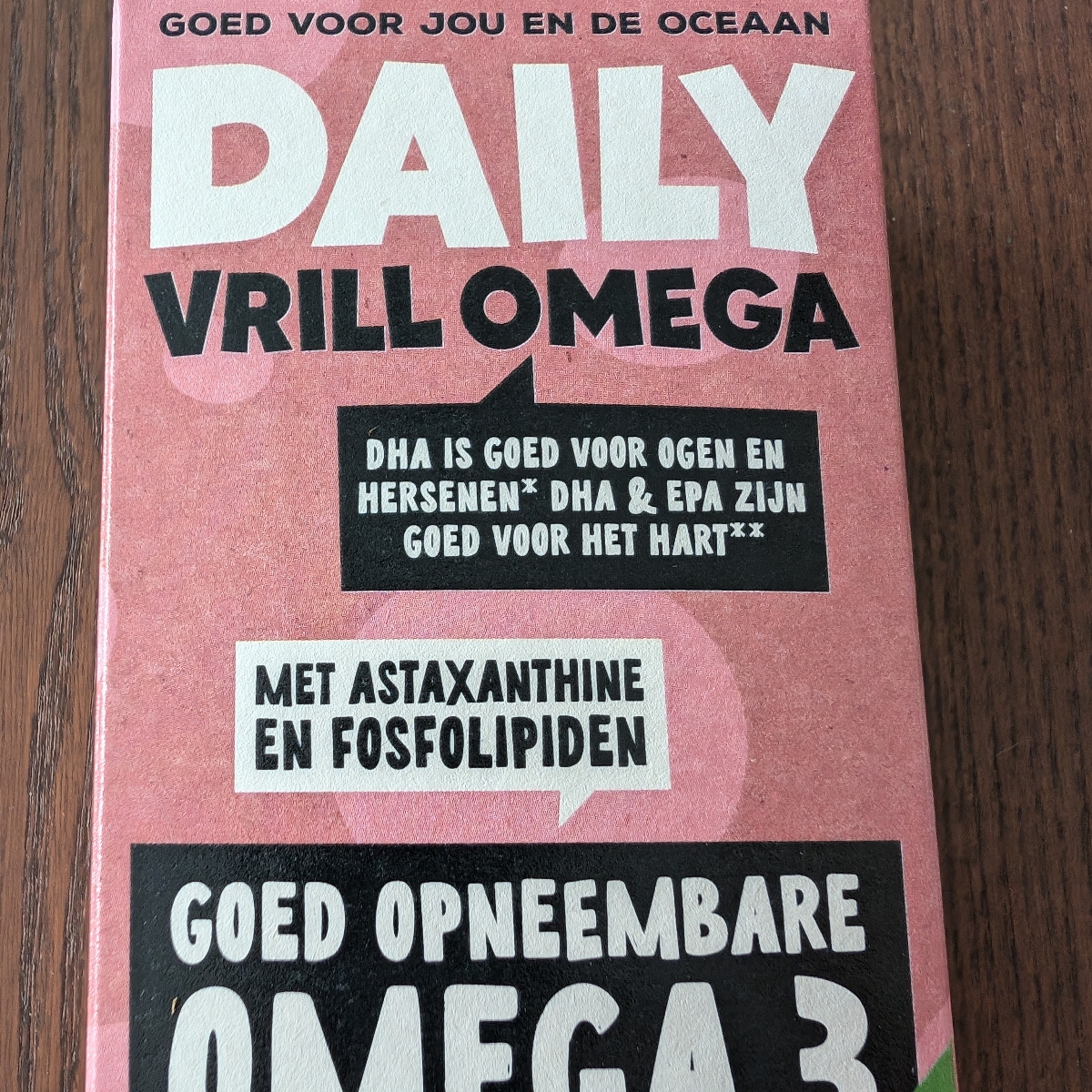 Daily Vrill Omega from Daily Vrill Omega - Vegan Product Reviews ...