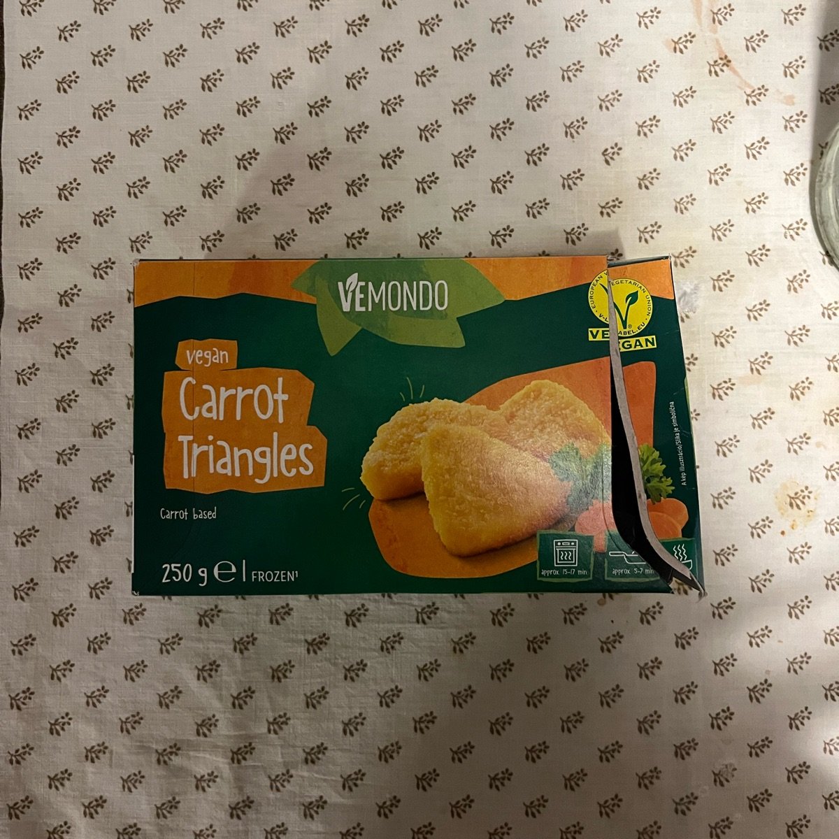 Vegan carrot triangles from Vemondo - Vegan Product Reviews & Ratings ...