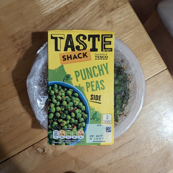 Tesco Taste Shack Punchy Peas Review | abillion