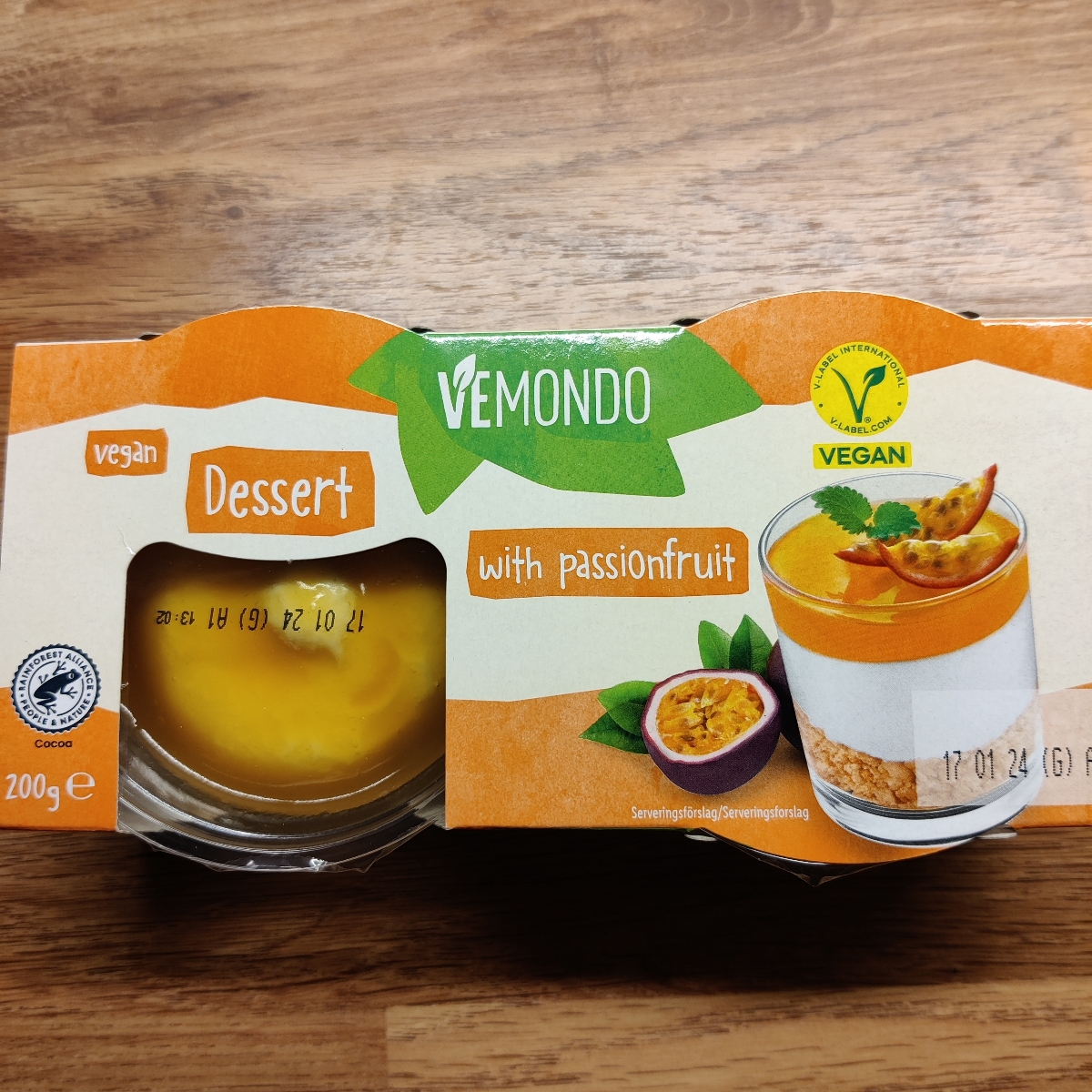 vegan dessert with passionfruit from Vemondo - Vegan Product Reviews ...