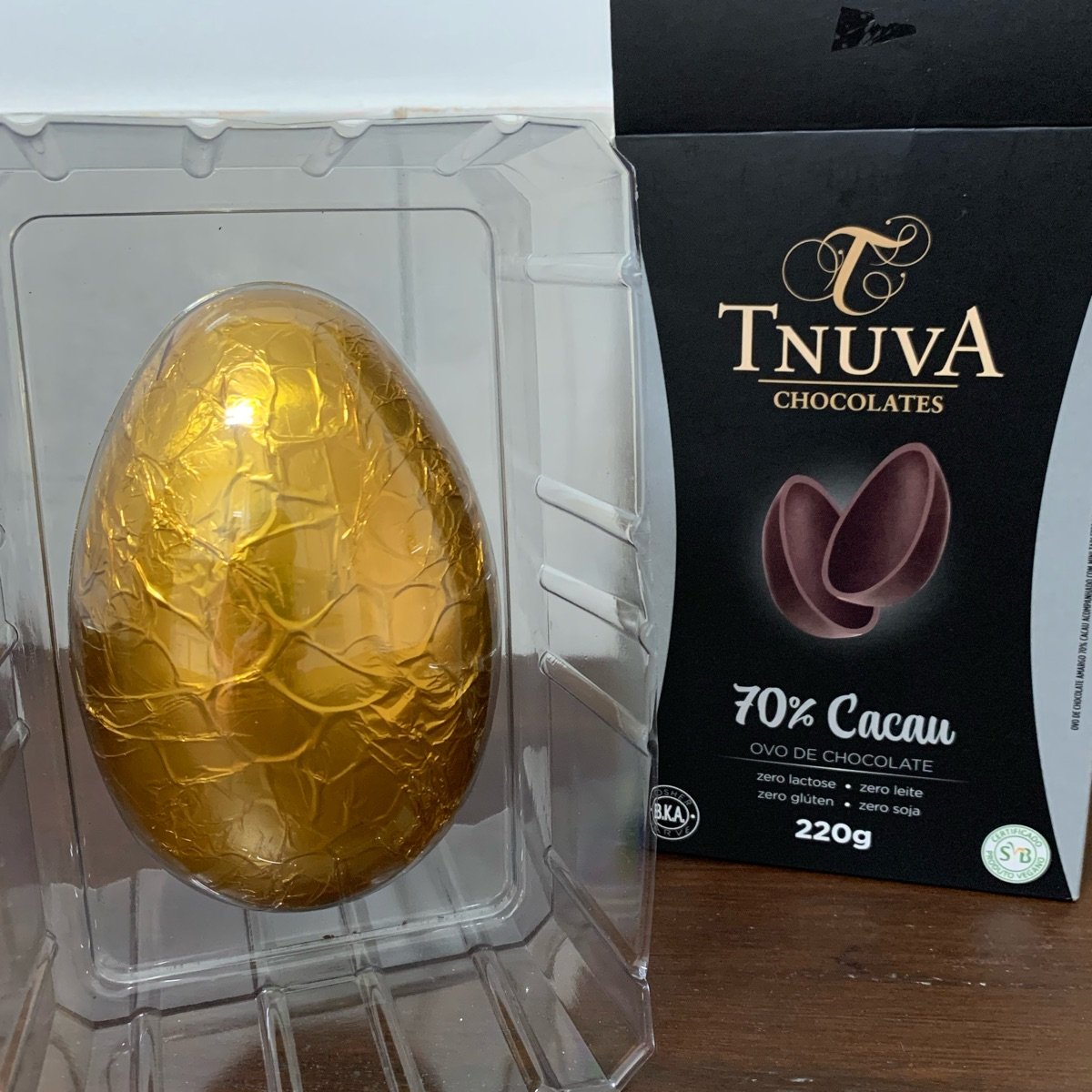 Tnuva chocolates Ovo de Páscoa Chocolate 70% Cacau Reviews | abillion