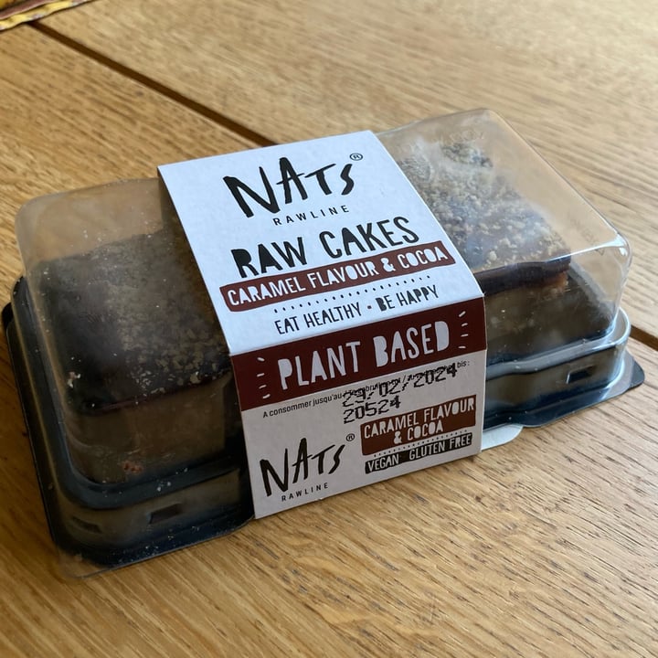 Nats Raw Cakes Caramel flavour & cocoa Review | abillion