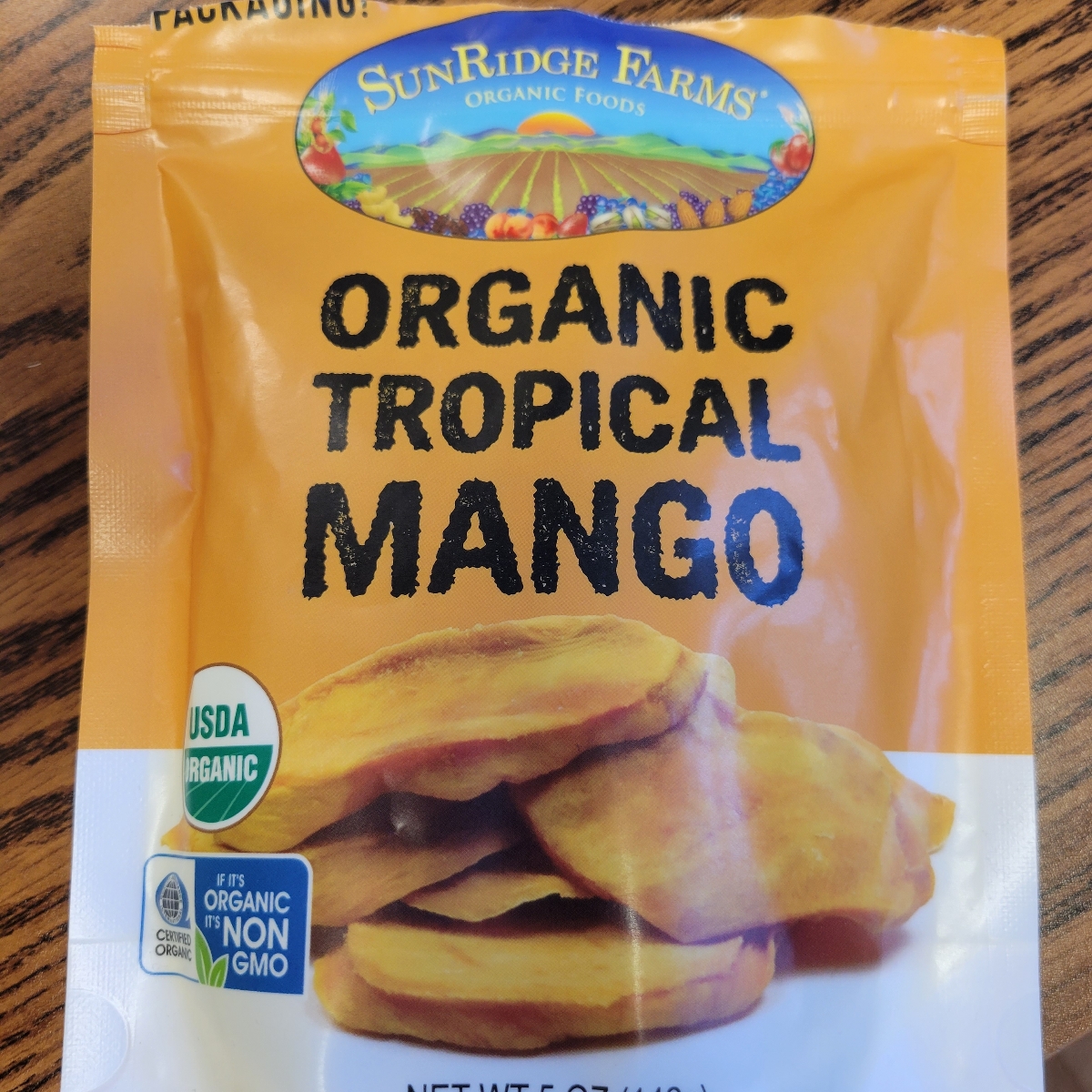 organic tropical mango from SunRidge farms - Vegan Product Reviews ...