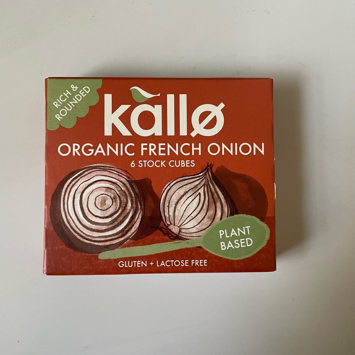 Organic French Onion Stock Cubes from Kallo - Vegan Product Reviews ...