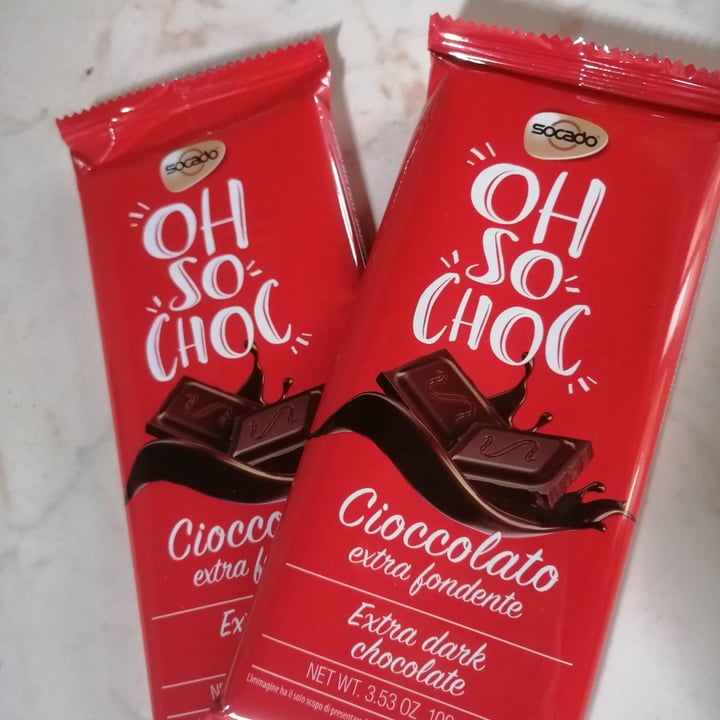 Socado OHSOCHOC cioccolato extra fondente Review | abillion