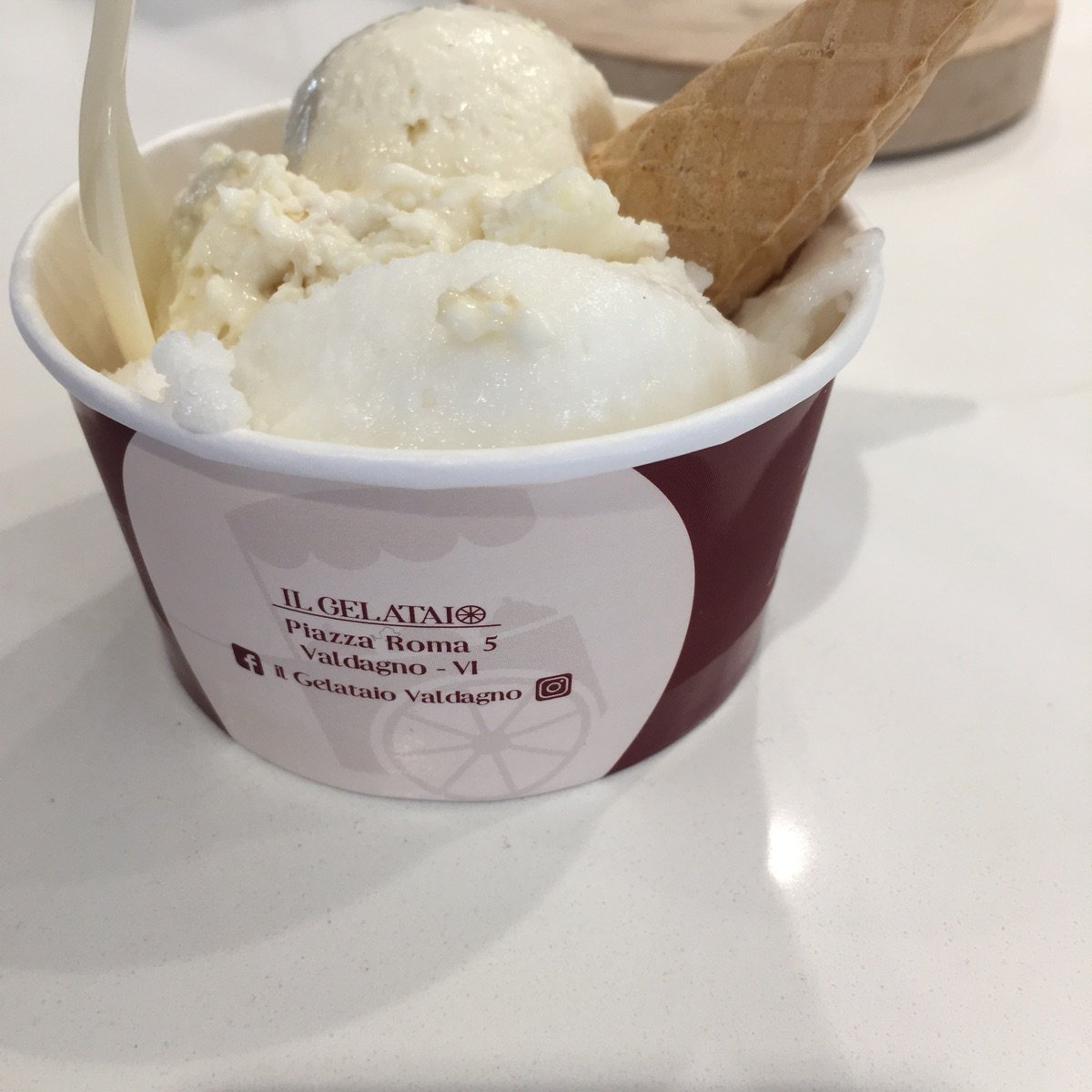 sambuco e lime at Il Gelataio Valdagno, Vicenza - Vegan Dish Reviews ...
