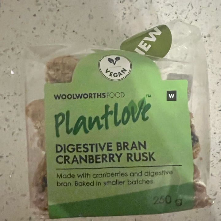 Woolworths Food Digestive Bran Cranberry Rusk Review | abillion