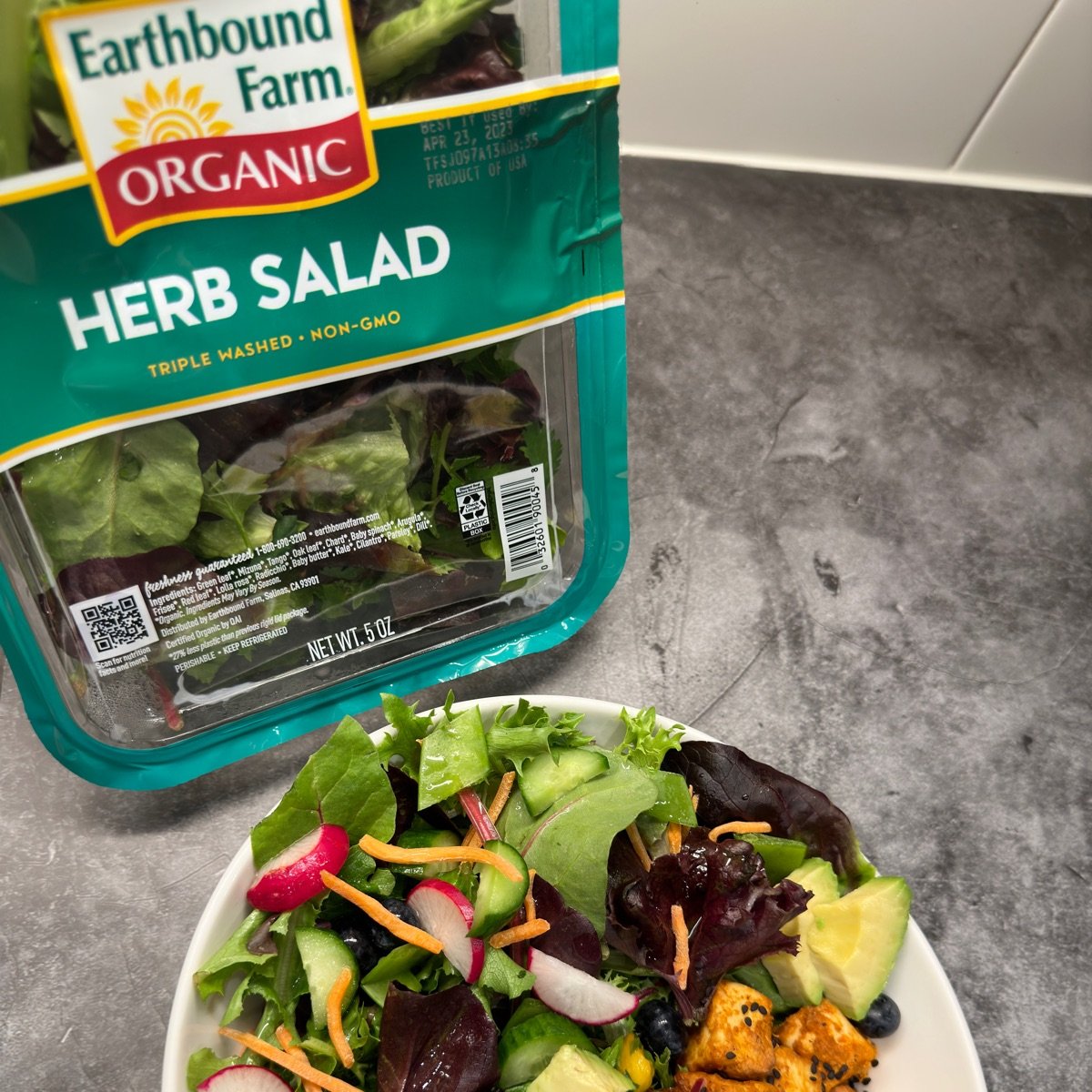 Herb Salad from Earthbound Farm Organic - Vegan Product Reviews ...