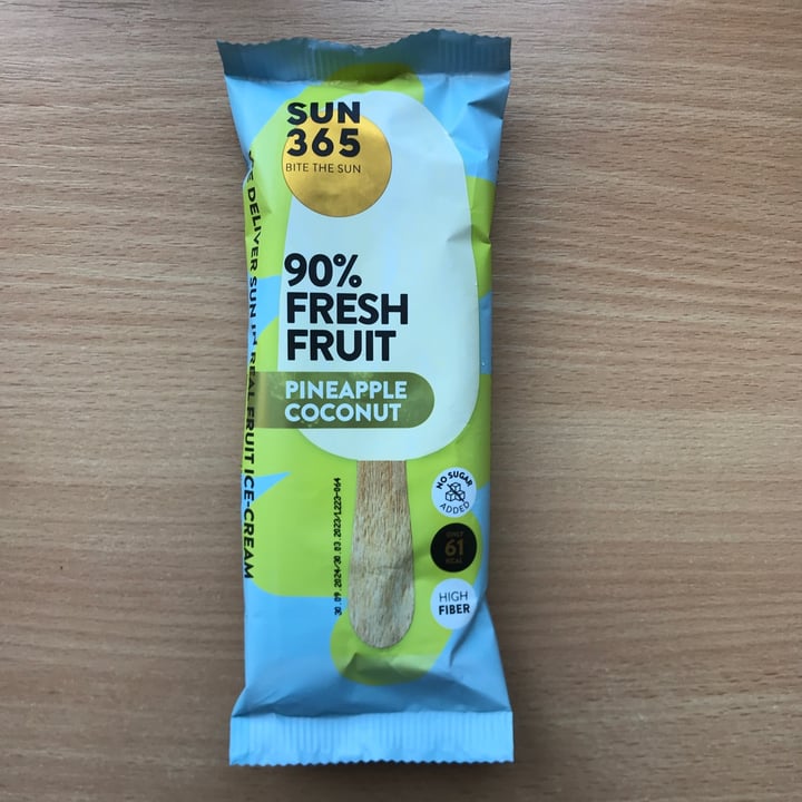 SUN365 Pineapple Coconut Ice Cream Review | abillion