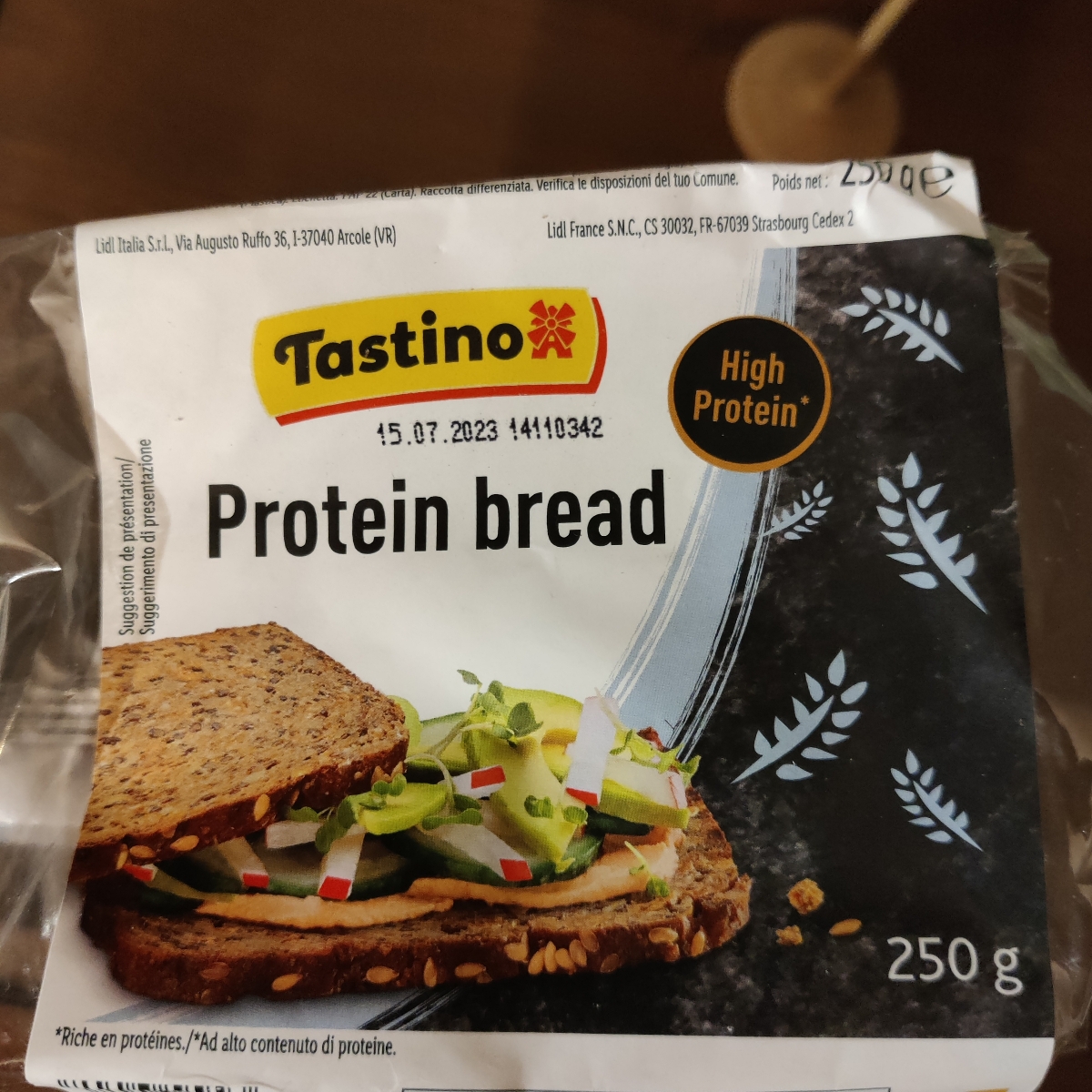 Protein Bread from Tastino - Vegan Product Reviews & Ratings | abillion