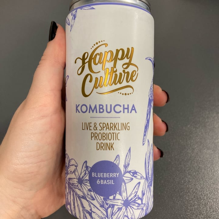 Happy Culture Kombucha Happy Culture - Blueberry And Basil Kombucha ...