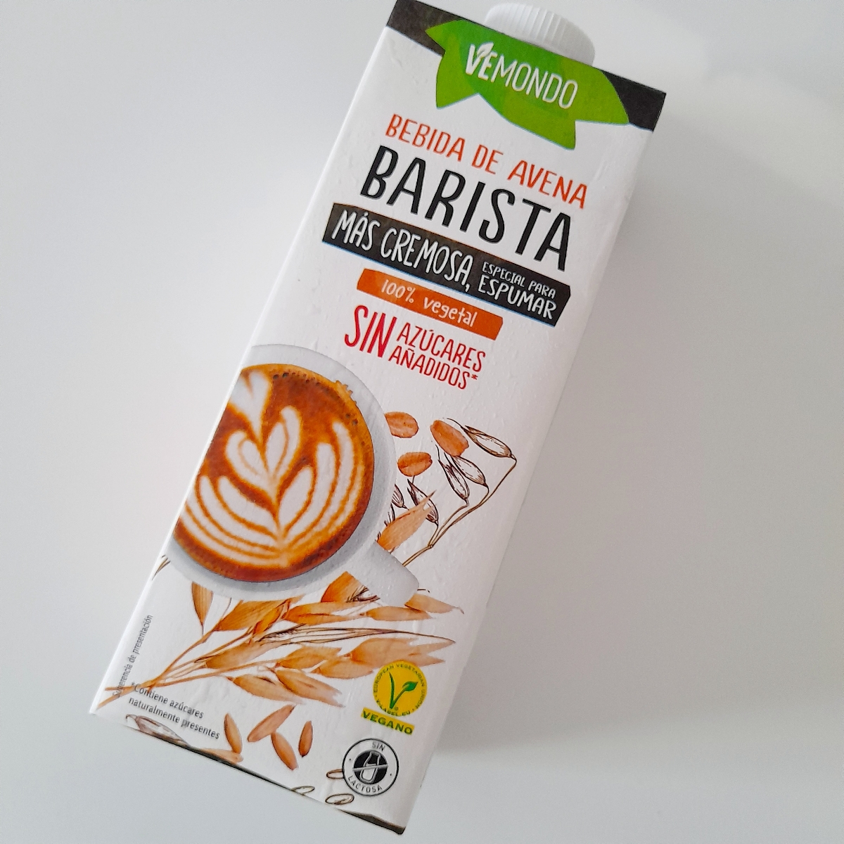 Vemondo Leche de avena Barista Reviews | abillion