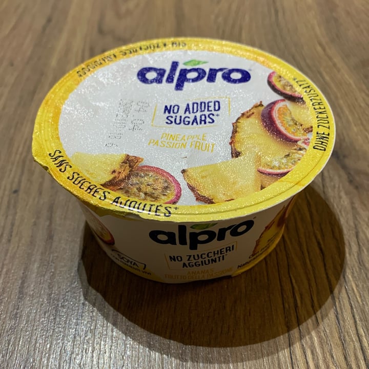 Alpro Ananas Fruit Passion Yogurt Review | abillion