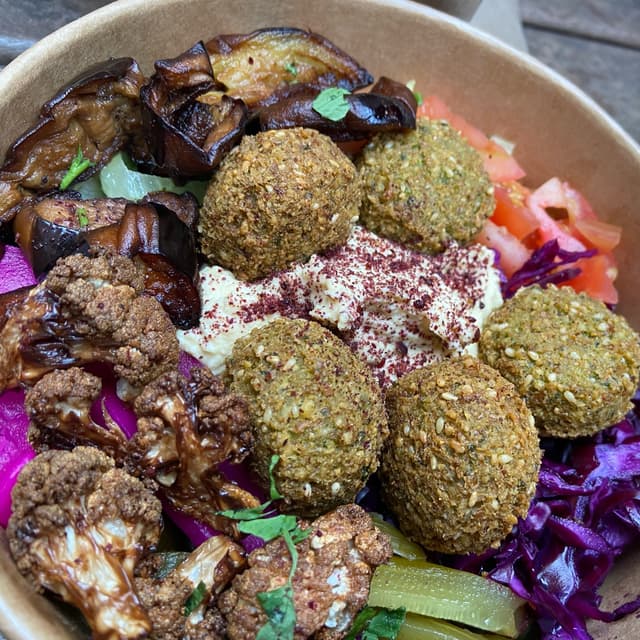 Yaffa falafel box – Delicious Vegan Options & Sustainable Dining in ...