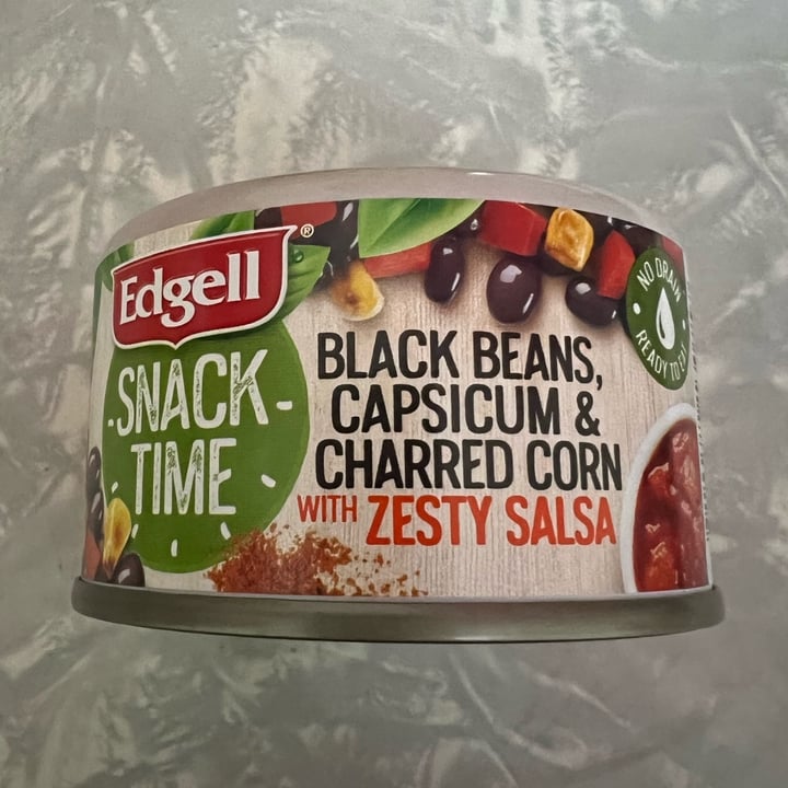 Edgell Snack Time - black beans, capsicum & charred corn with zesty ...