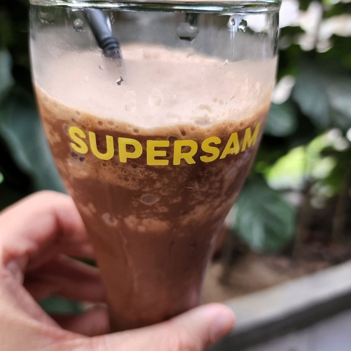 Dark Chocolate Frappe at SuperSam Scout Tobias, Quezon City - Vegan ...