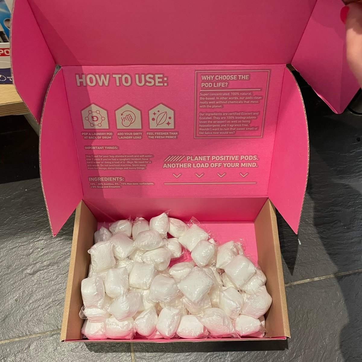 BIO LIGHTLY FRAGRANCED ECO LAUNDRY PODS from Homethings - Vegan Product ...
